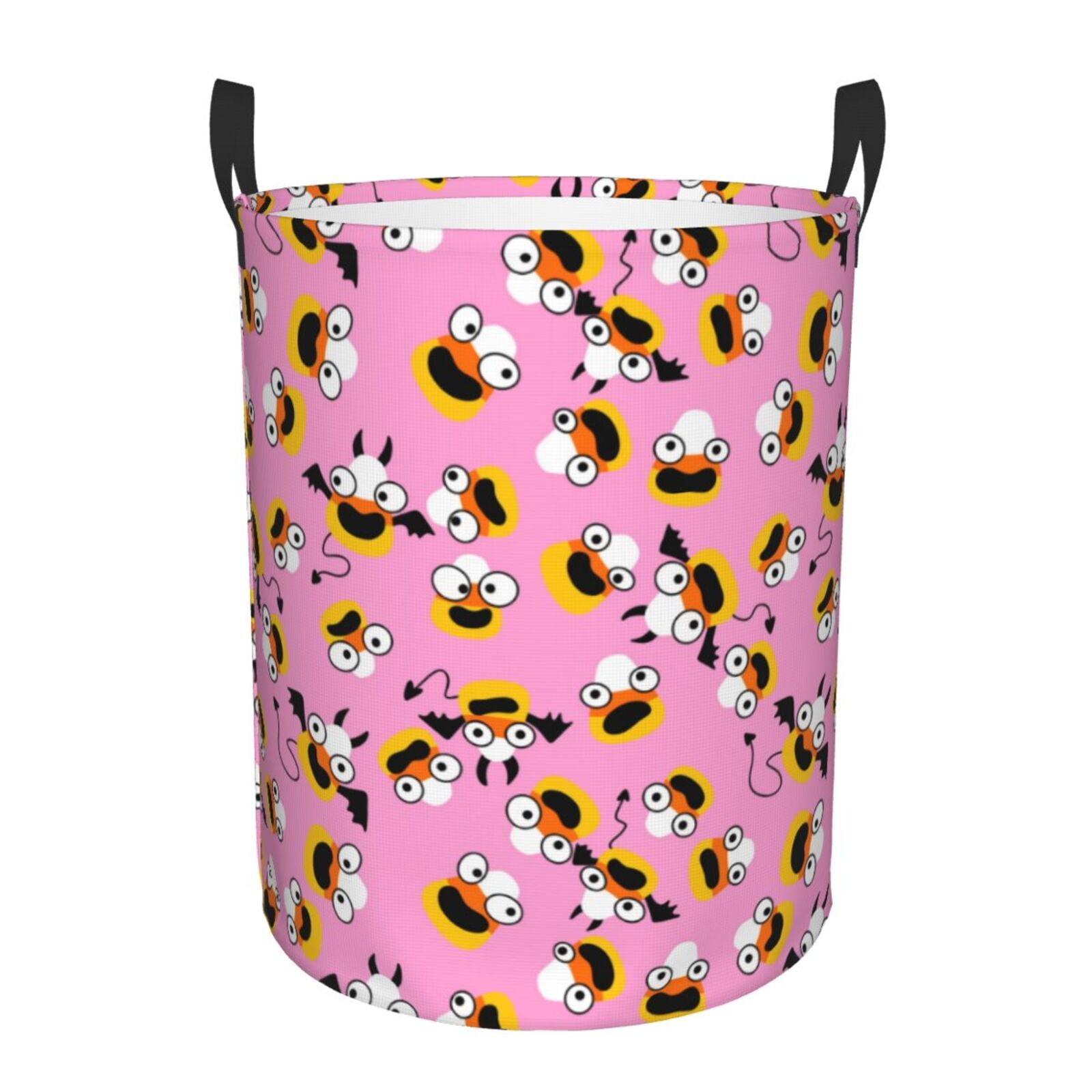 Coaee Funny corn spider web A for Laundry Basket with Handle, Clothes ...