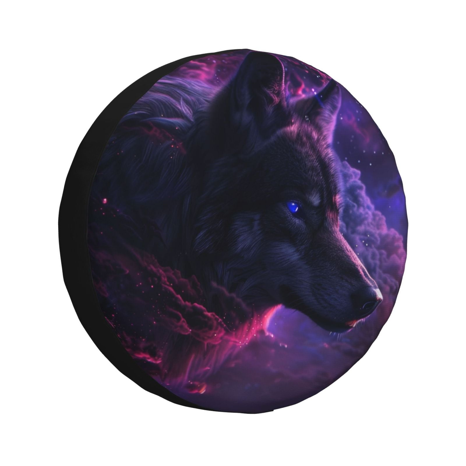 Coaee Galactic Wolf Stare for Tire Cover,Car Tire Tust Cover,Wheel ...