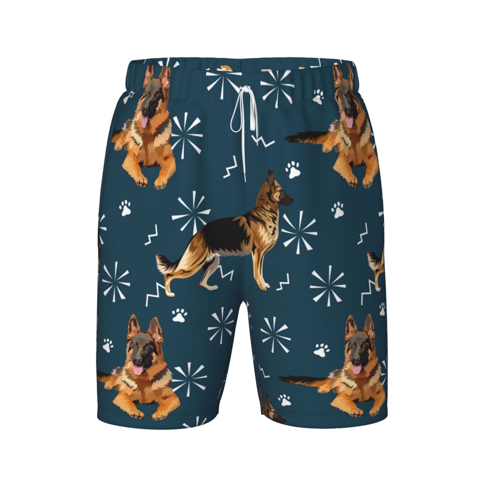 Coaee German Shepherd Dog for Boys Swim Trunks Compression Liner Swim ...