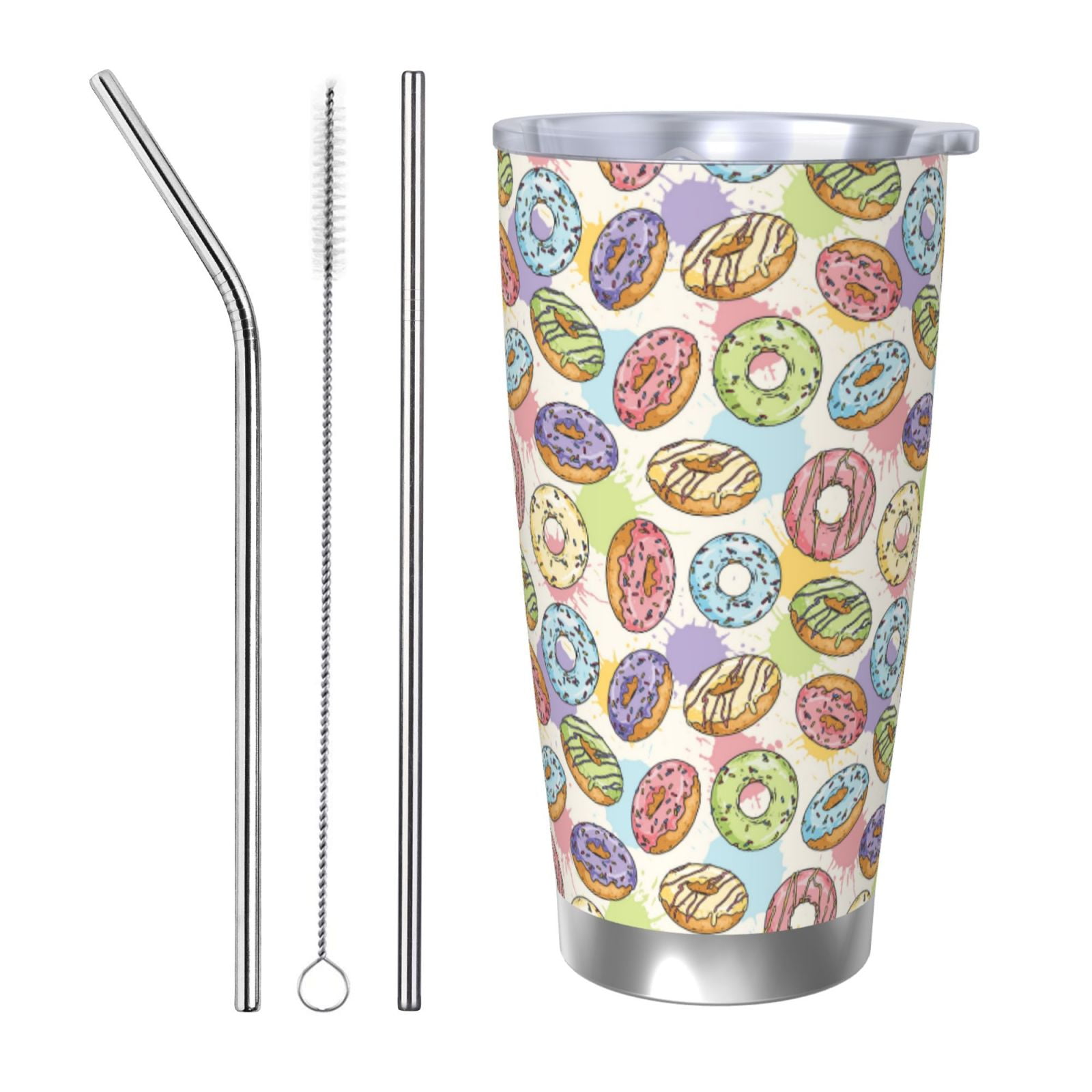 Coaee Glazed Donuts for 20oz Insulated Kettle Water Bottle For Running ...