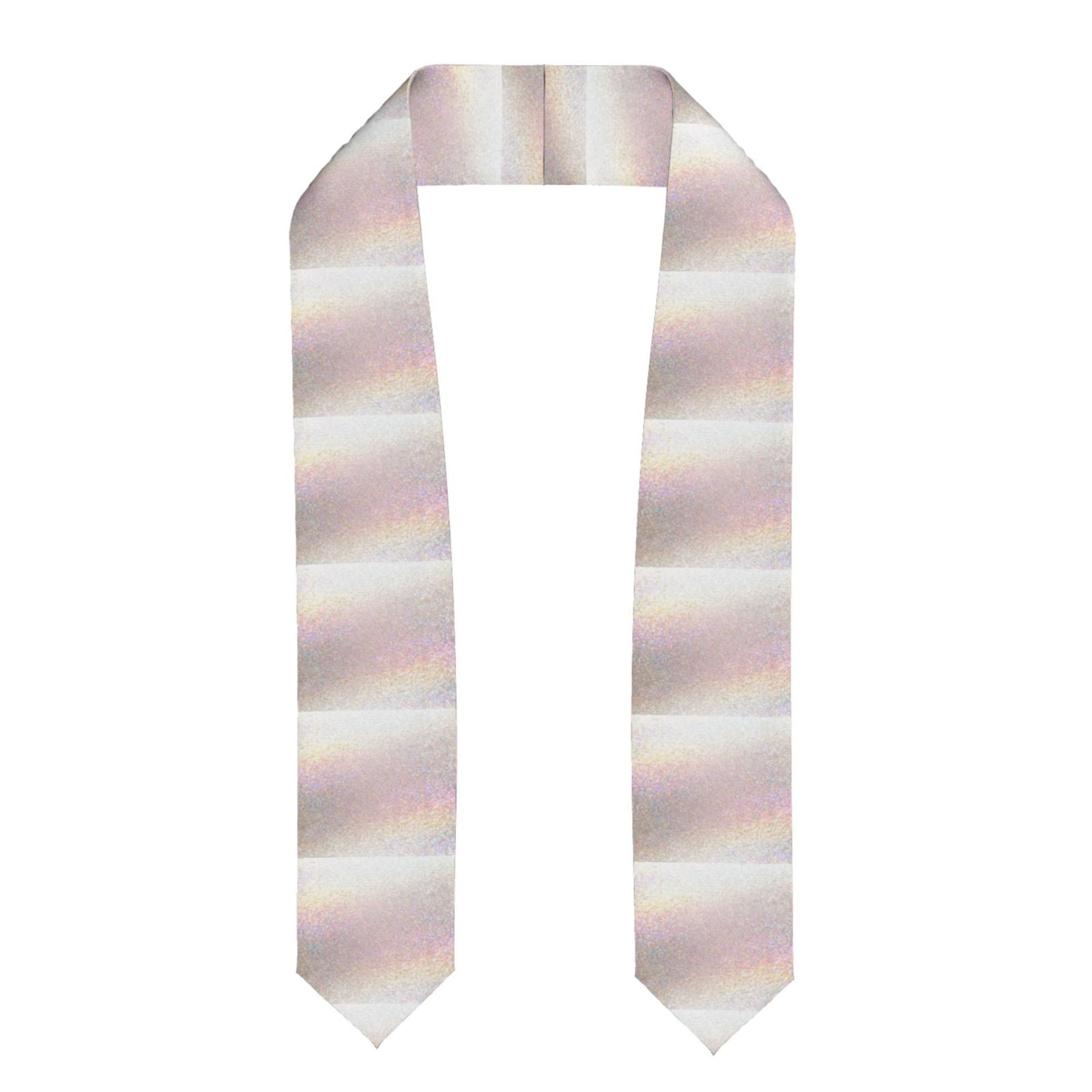 Coaee Glitter Light Pearl Graduation Stole, Unisex, 72" Long Graduation ...