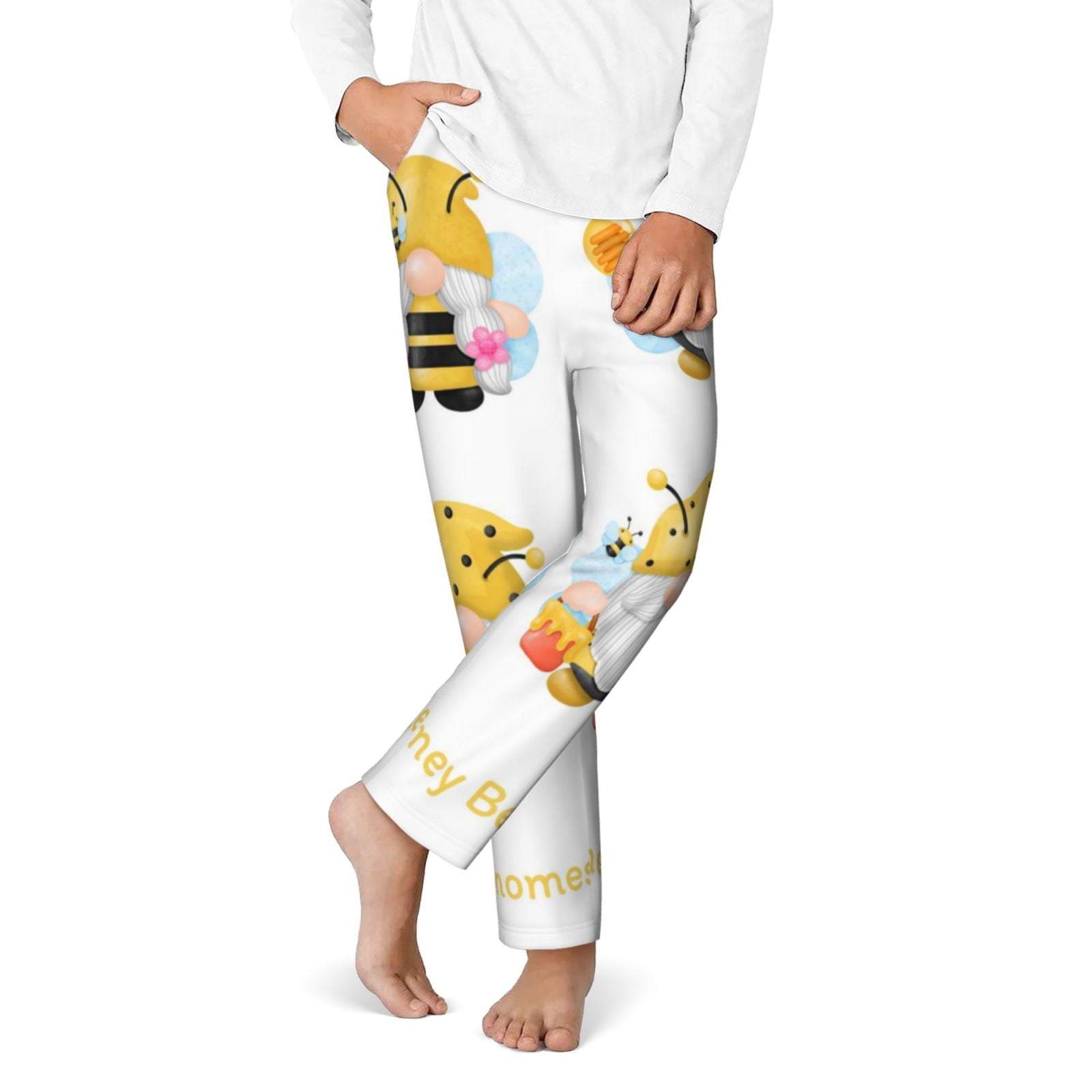 Coaee Gnomes Honey Bee for Teen lounge pants Comfortable Lounge Long ...