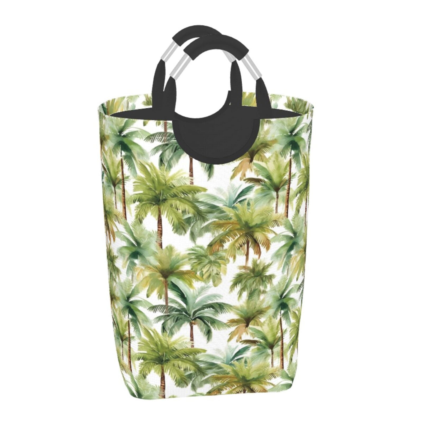 Coaee Green Hawaii Palms for 50L Laundry Baskets with Handles ...