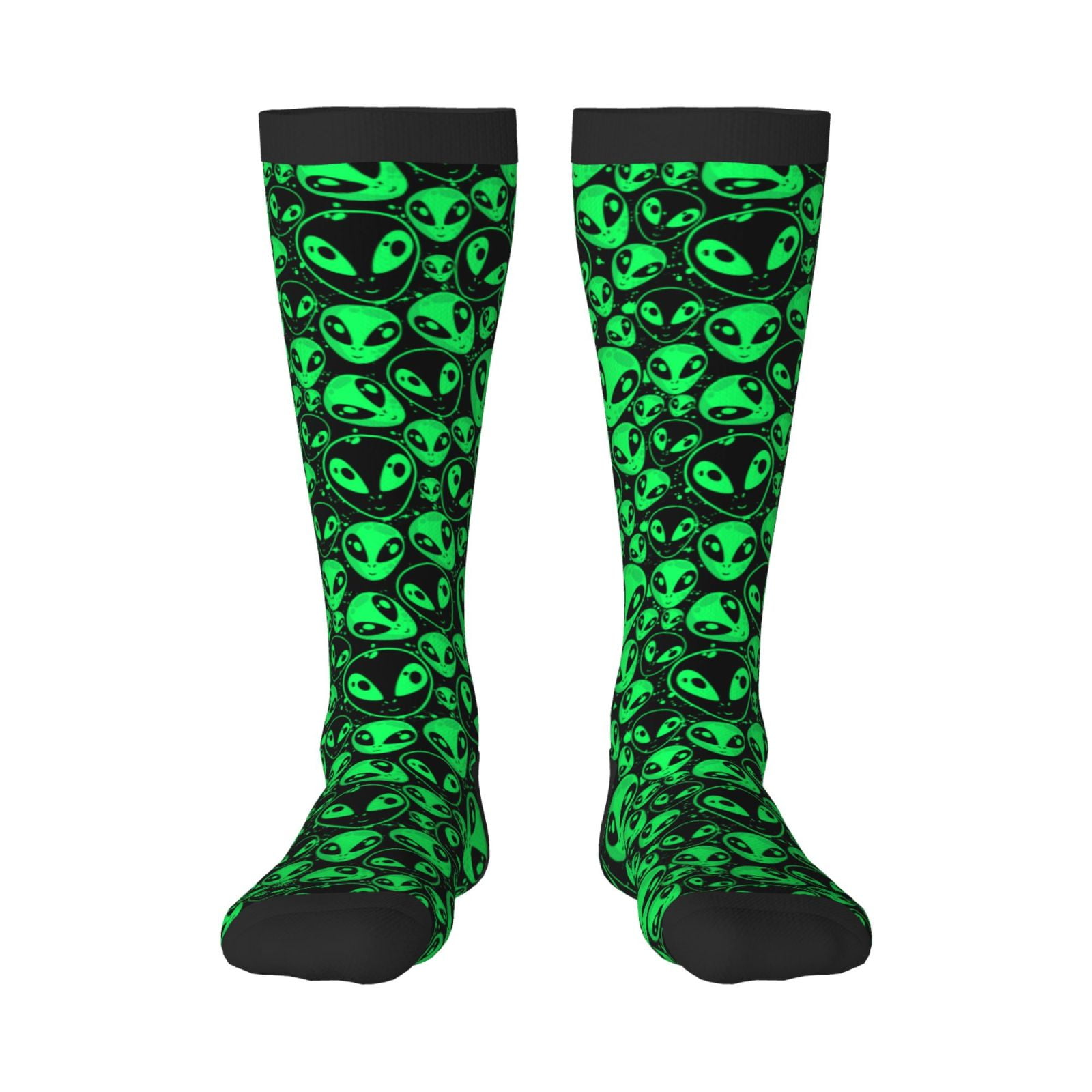 Coaee Green Monster Socks, Stylish Sports High Socks Breathable Sock ...