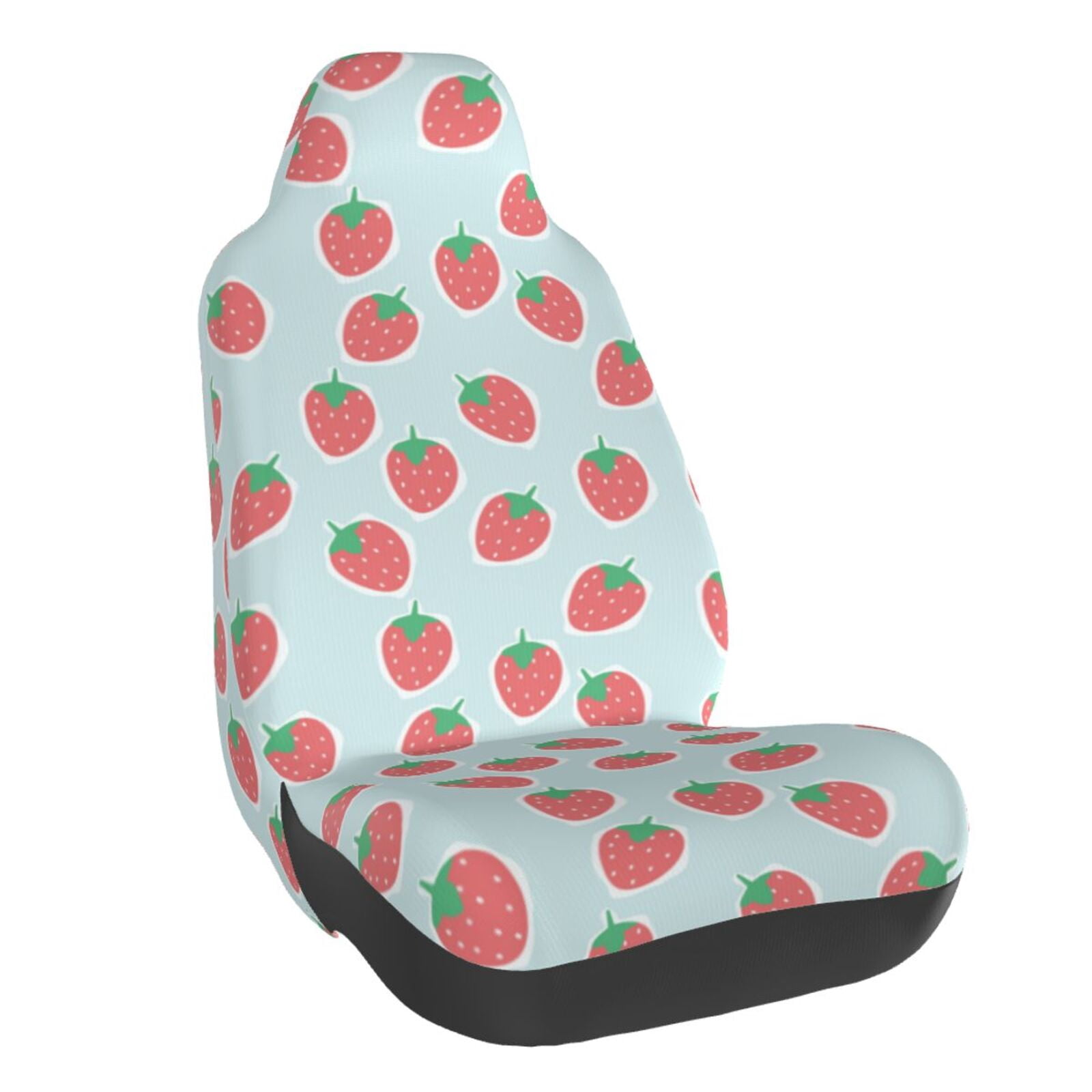 Coaee Hand Drawn Strawberry for Front Car Seat Covers Automotive Seat ...