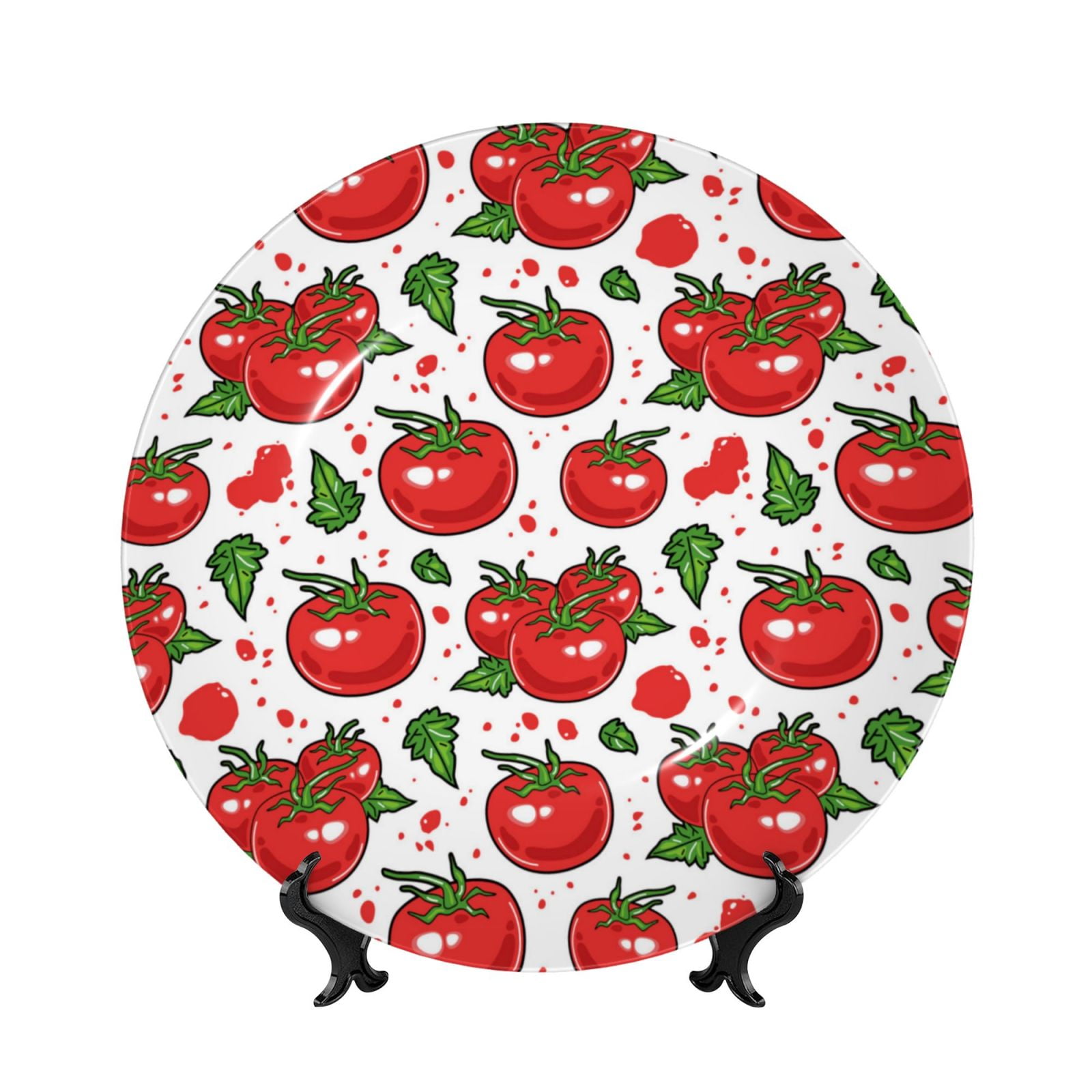 Coaee Hand Drawn Tomatoes for Bone China Decorative Plate Decorative ...