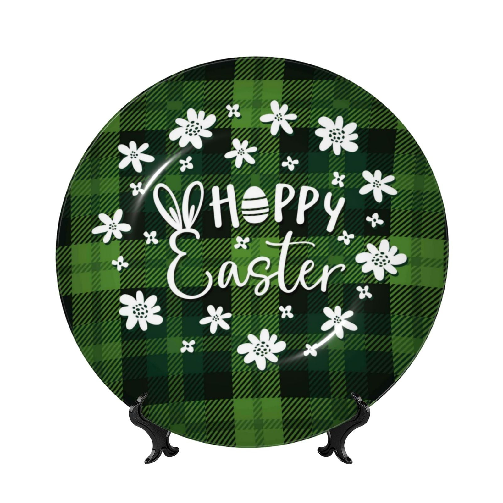 Coaee Happy Easter for Bone China Decorative Plate Decorative Plate for ...
