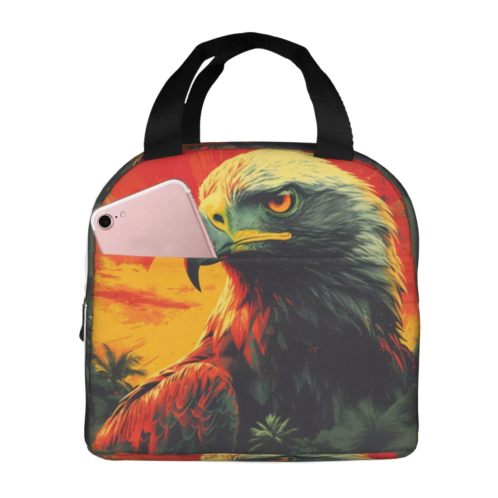Coaee Hawaiian Style Bald Eagle for Reusable Thermal Soft Leakproof ...