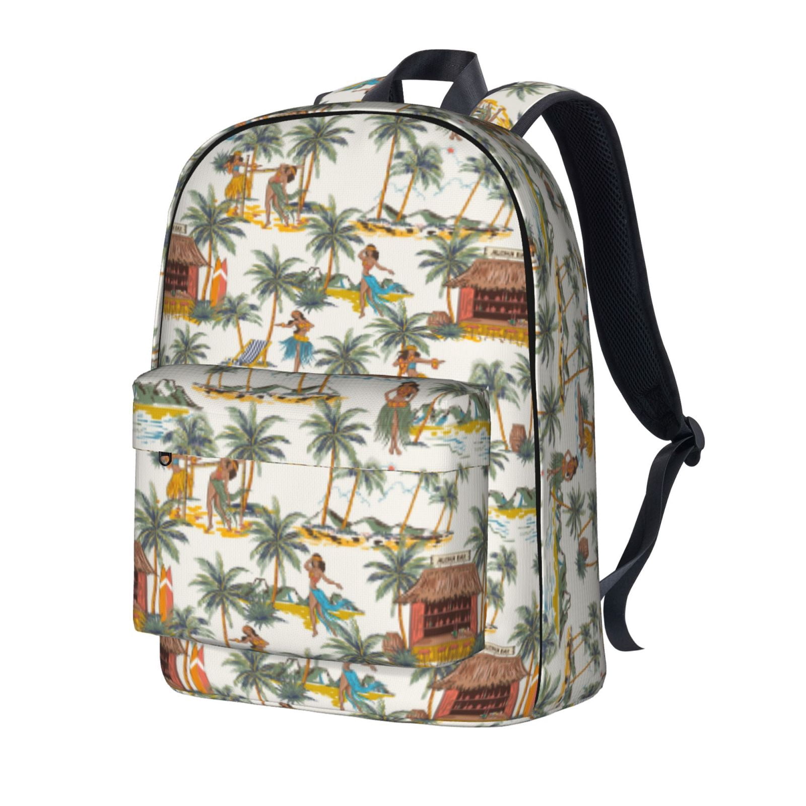 Coaee Hawaiian Style for Classical Basic Travel Backpack For Men and ...