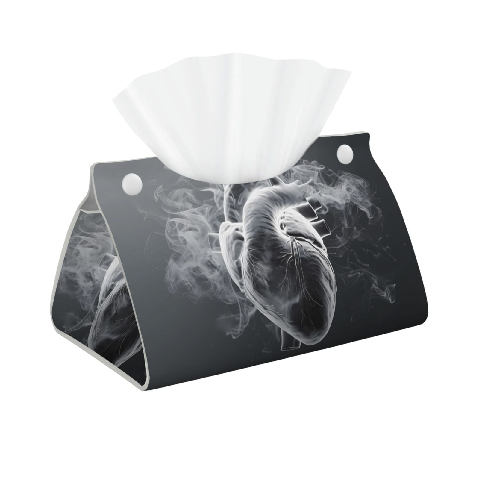 Coaee Heart Illustration for Large Tissue Box Cover Rectangular for ...