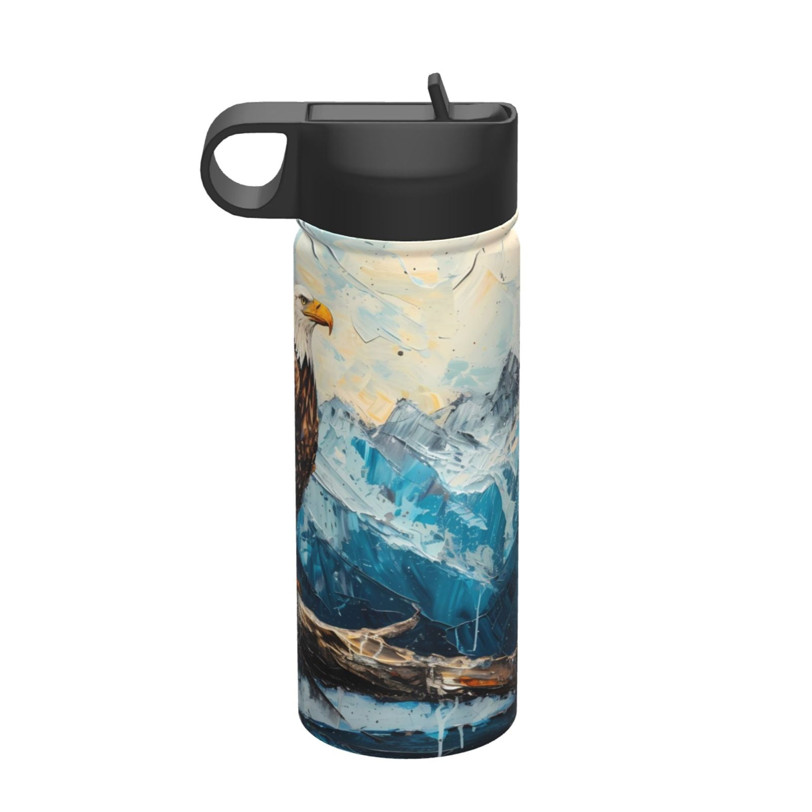 Coaee Iceberg Bald Eagle for 18oz Insulated Kettle With Straw Insulated ...