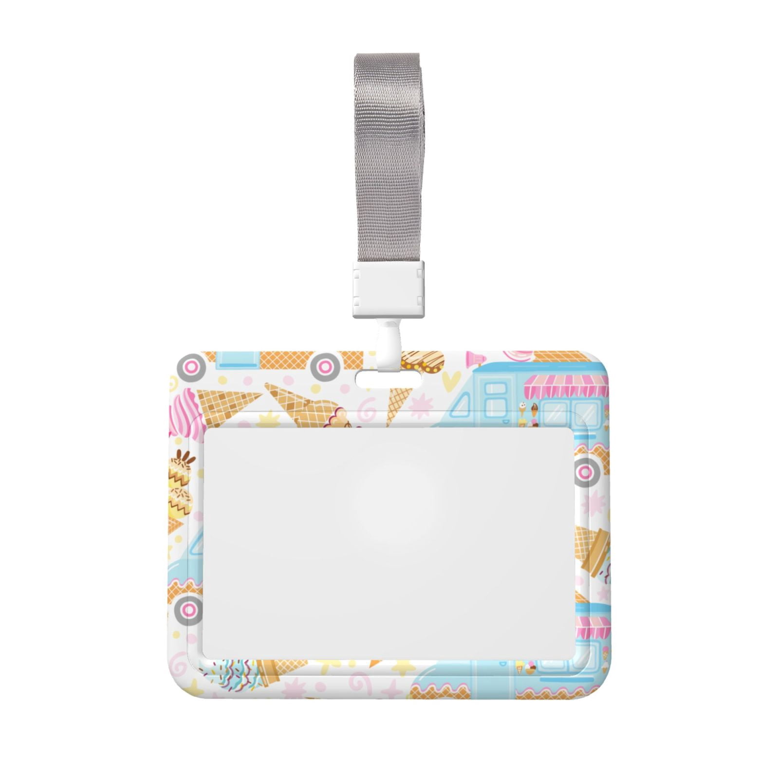 Coaee Icecream Truck for Card Badge Holder Soft Waterproof Card ...