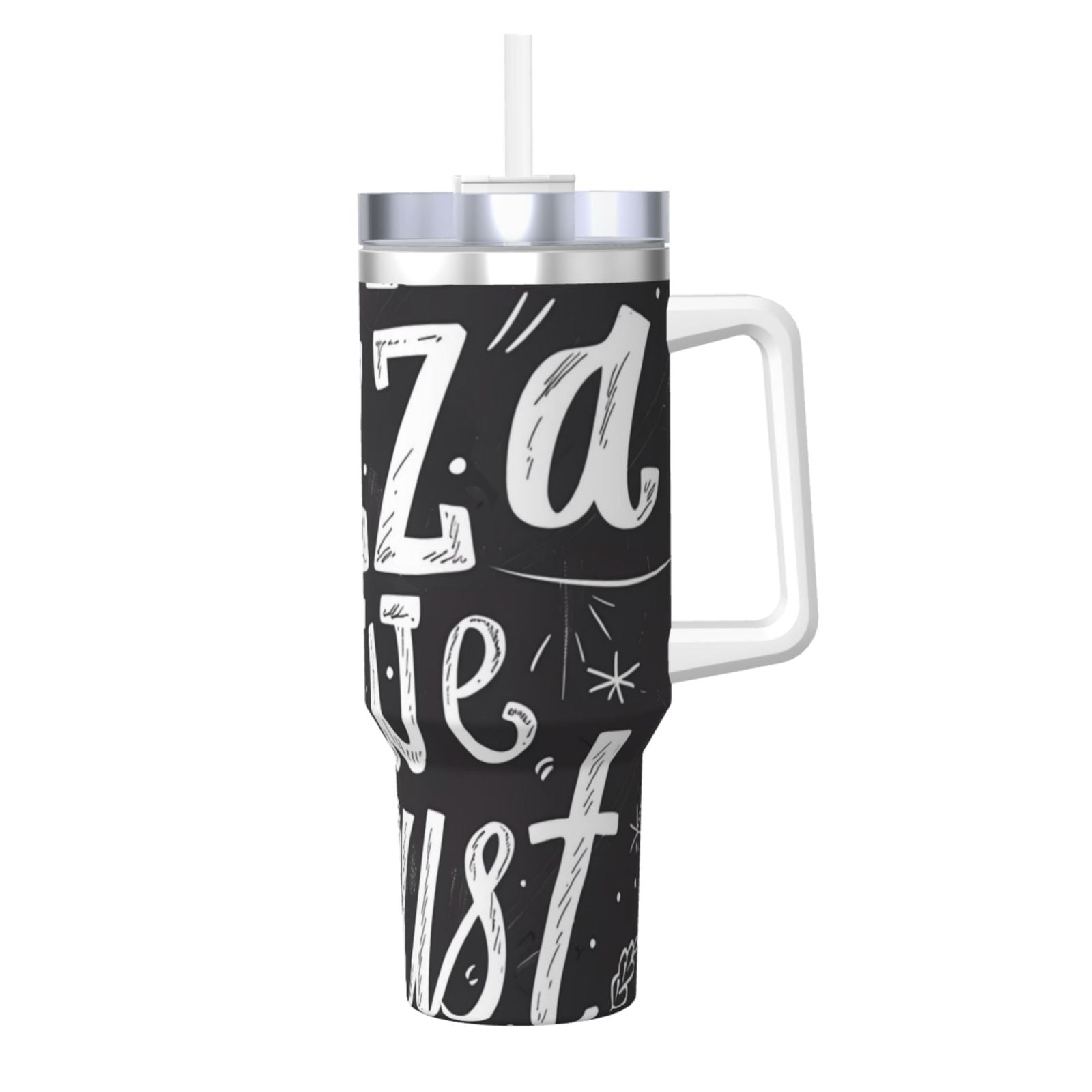 Coaee In Pizza We Crust Art for 40oz Insulated Kettle Water Bottle For ...