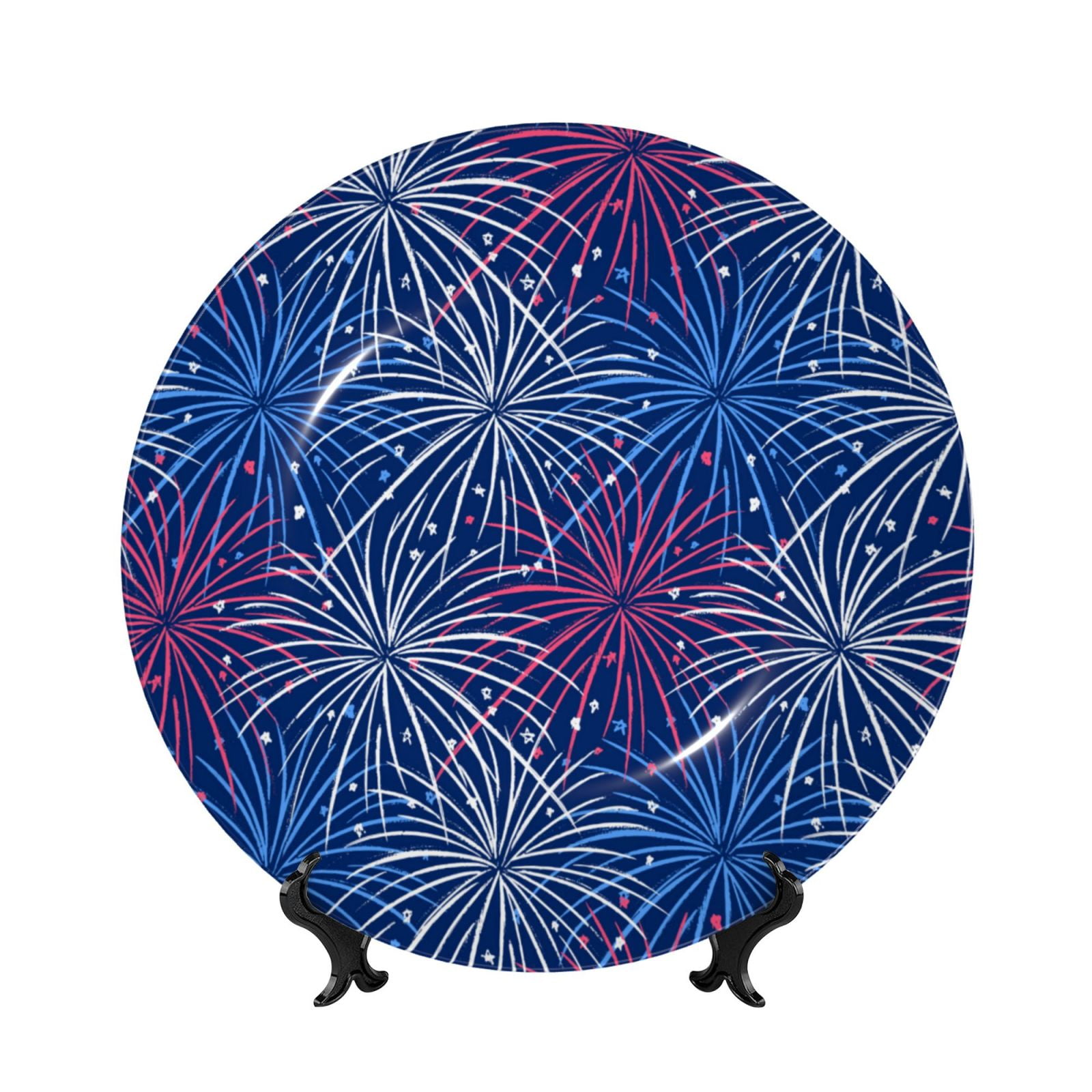Coaee Ireworks In The Night Sky for Bone China Decorative Plate ...