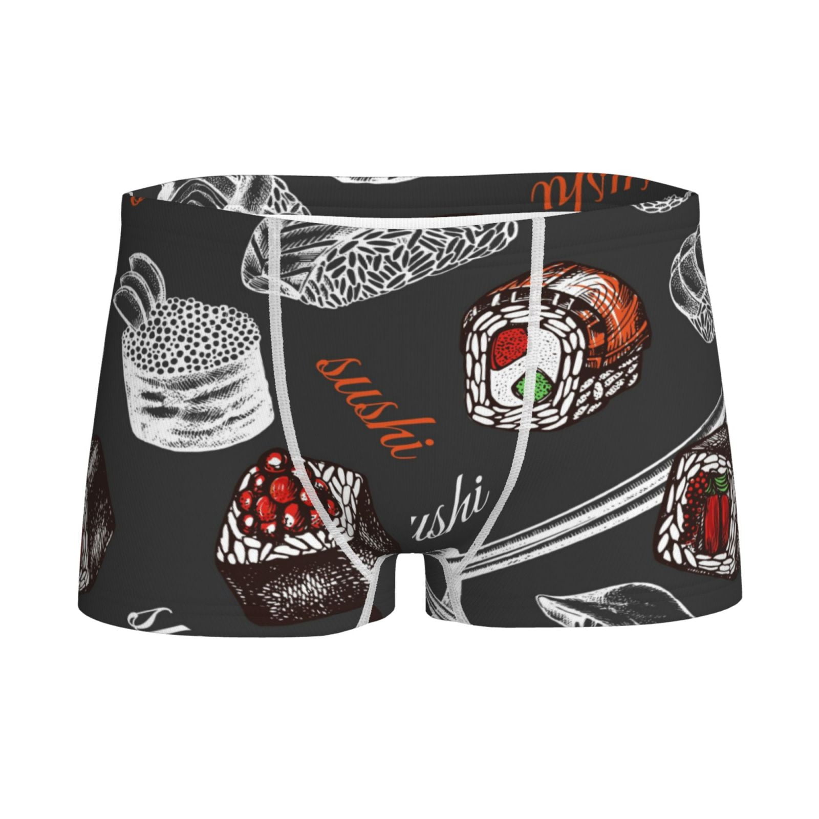 Coaee Japanese Sushi Hashi Boy's Cotton Boxer Briefs Soft and ...