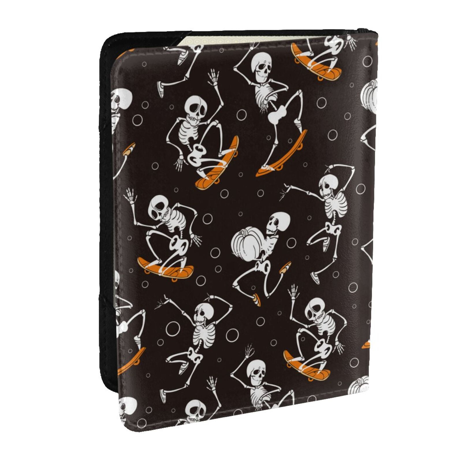 Coaee Jumping Skull for Premium 4.5 x 6.5 Inch Passport Holder Passport ...