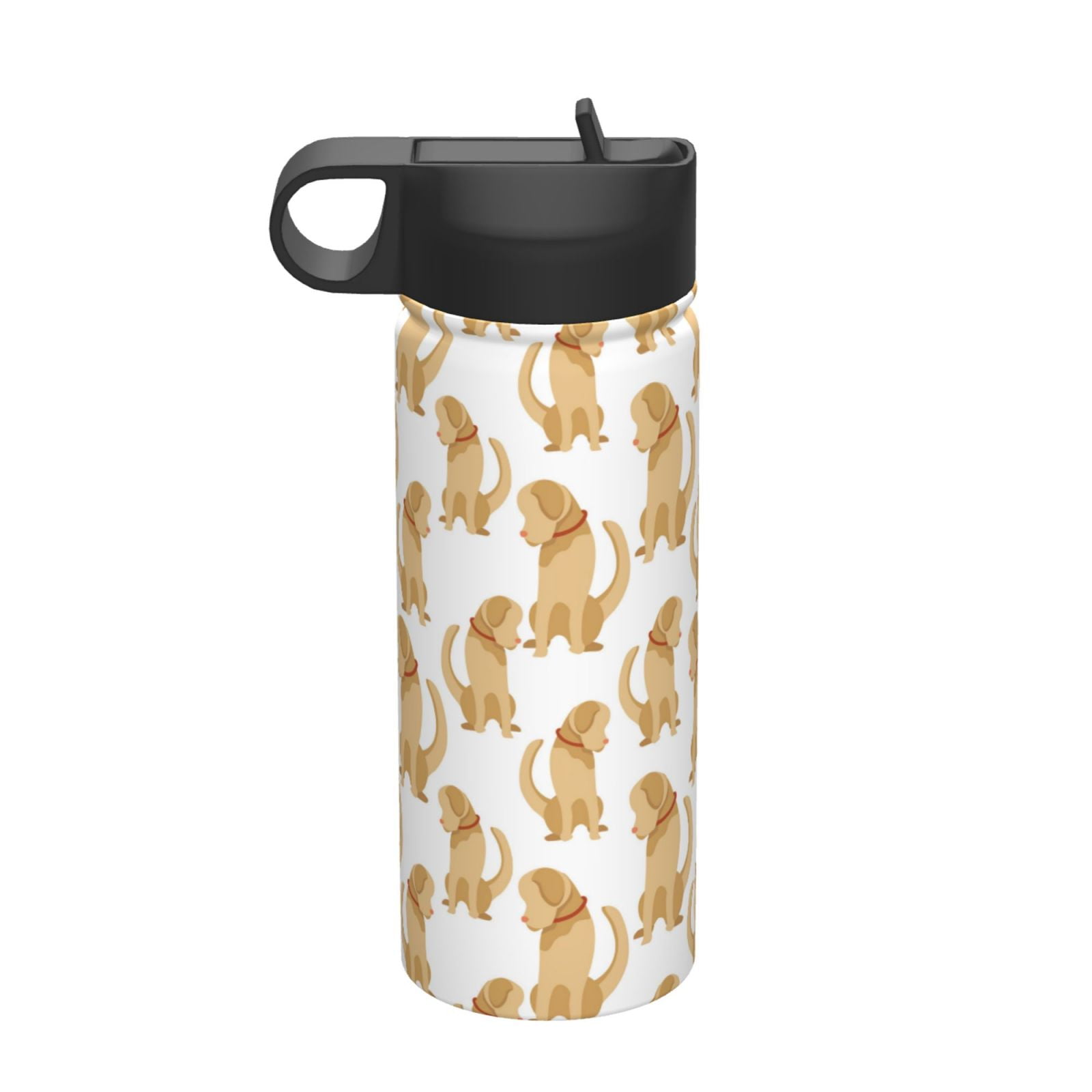 Coaee Labrador Retriever Dog for 18oz Insulated Kettle With Straw ...
