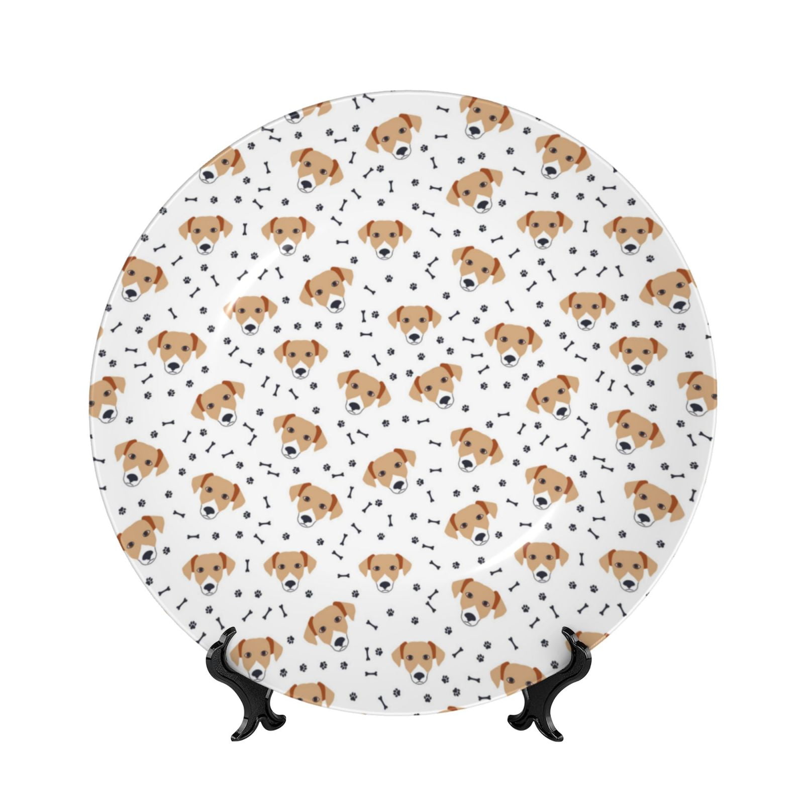 Coaee Labrador Retriever Dog for Bone China Decorative Plate Decorative ...