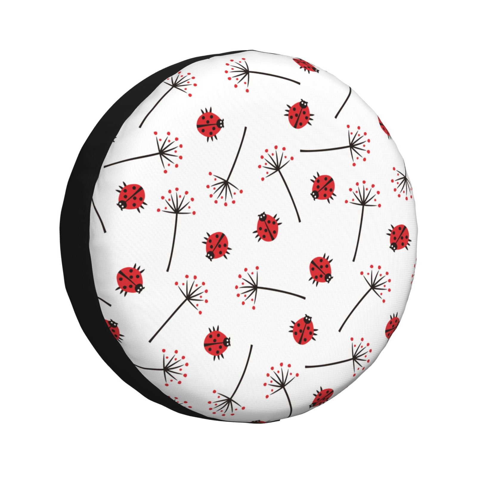 Coaee Ladybug With Dandelion for Tire Cover,Car Tire Tust Cover,Wheel ...
