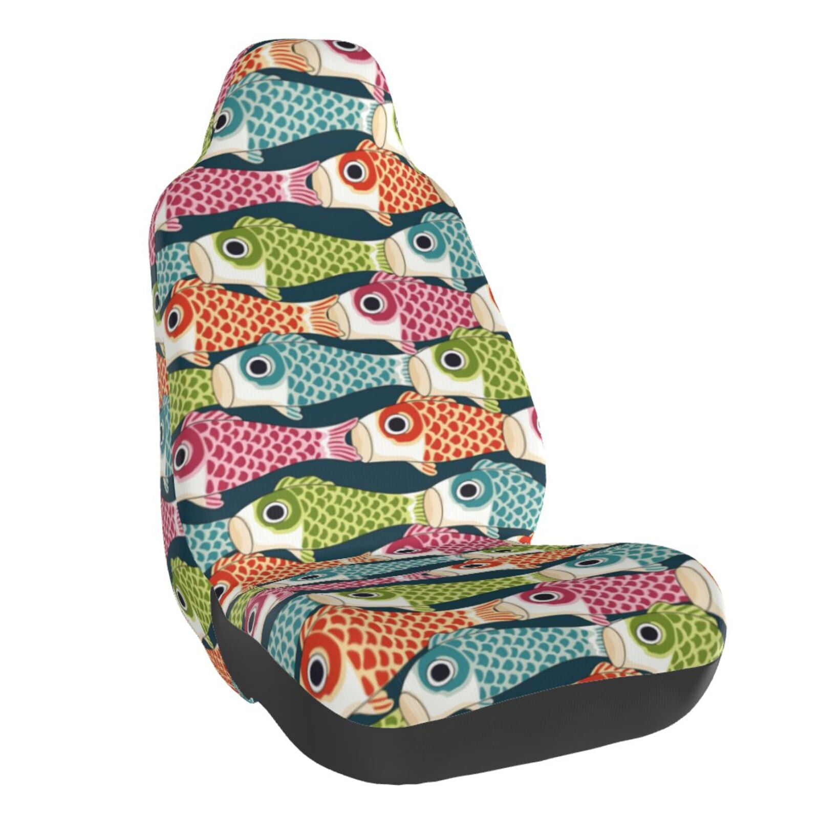 Coaee Lantern Koi Fish for Front Car Seat Covers Automotive Seat Covers ...