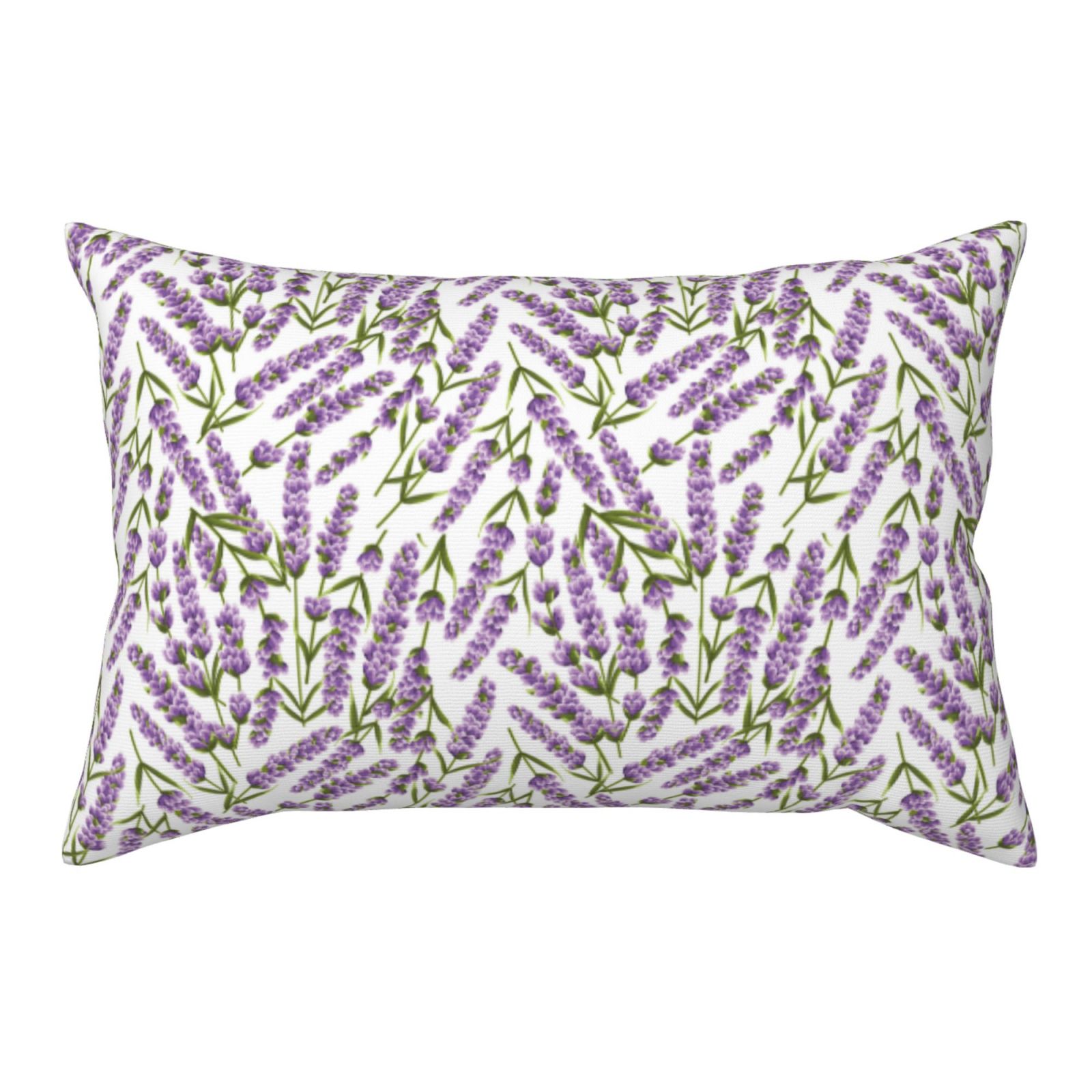 Coaee Lavender Flowers for Envelope Opening Pillowcase,Soft Long ...