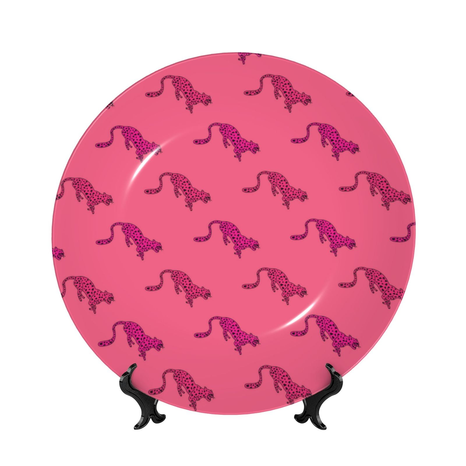 Coaee Leopard Print for Bone China Decorative Plate Decorative Plate ...