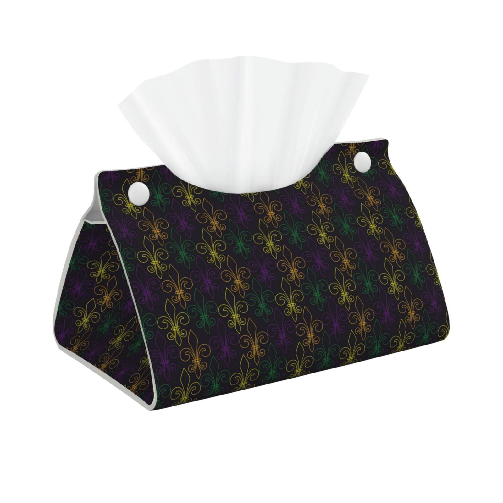 Coaee Mardi Gras Carnival for Large Tissue Box Cover Rectangular for ...