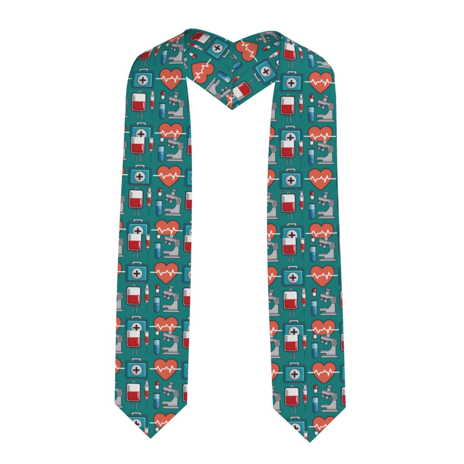 Coaee Medical Elements Graduation Stole, Unisex, 72" Long Graduation ...