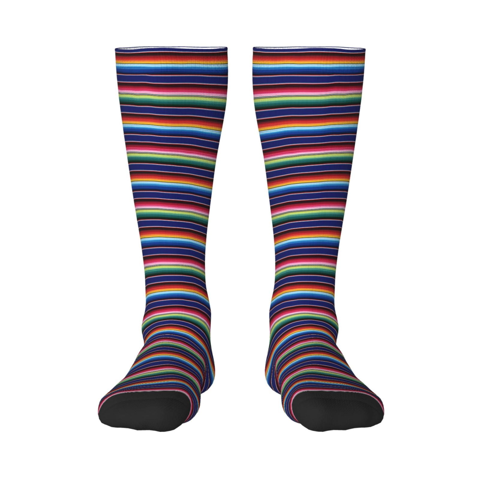 Coaee Mexican Blanket stripes Socks, Stylish Sports High Socks ...
