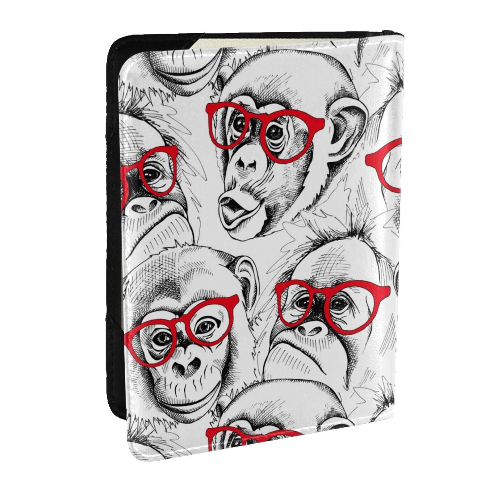 Coaee Monkey for Premium 4.5 x 6.5 Inch Passport Holder Passport Cover ...