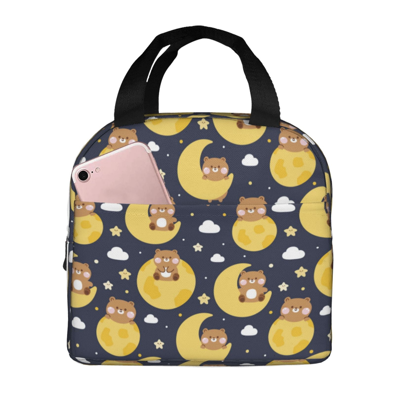 Coaee Moon Bear for Reusable Thermal Soft Leakproof Lunch Box for Adult ...