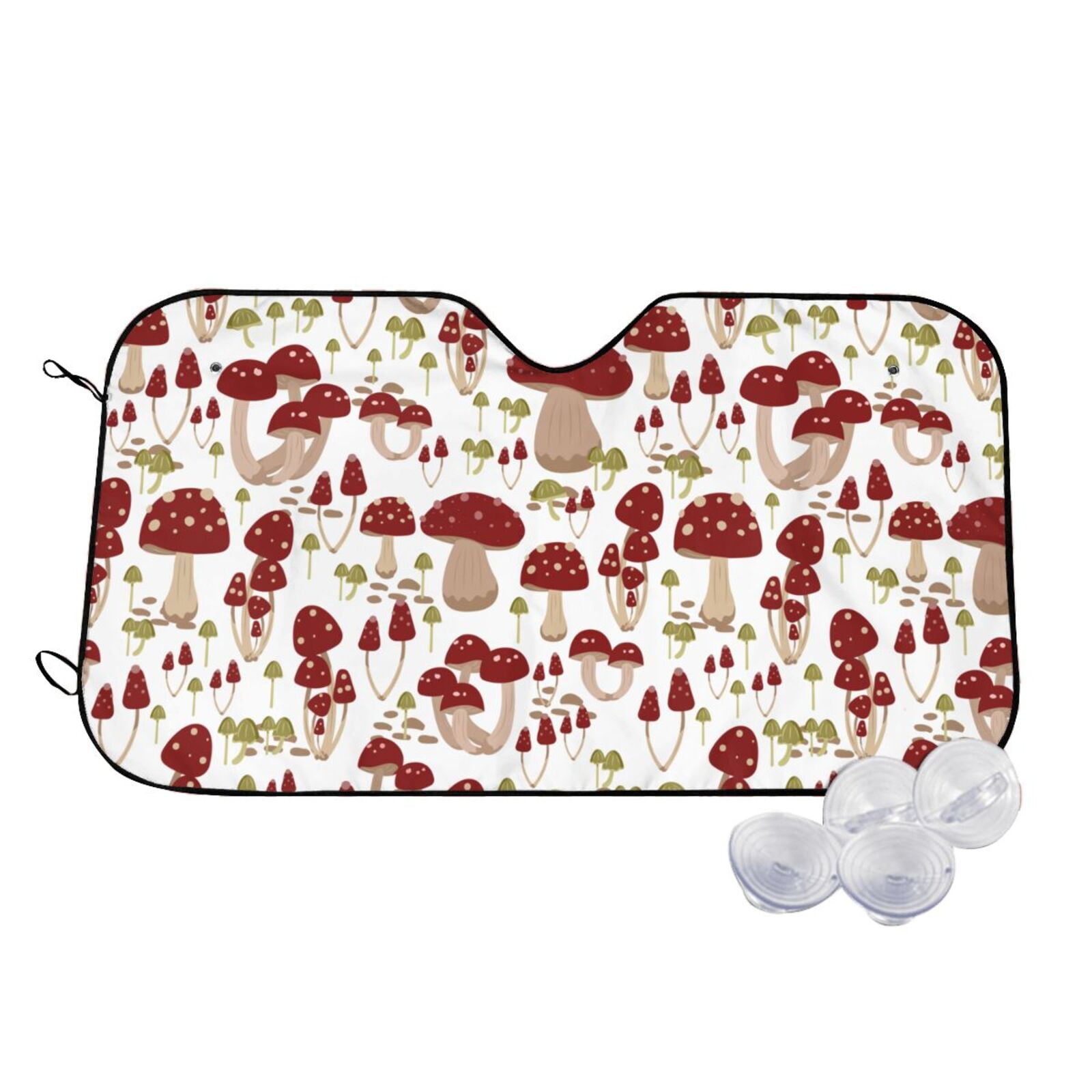 Coaee Mushroom Car Windshield Sunshade,Uv Rays Sun Visor Protector Keep ...