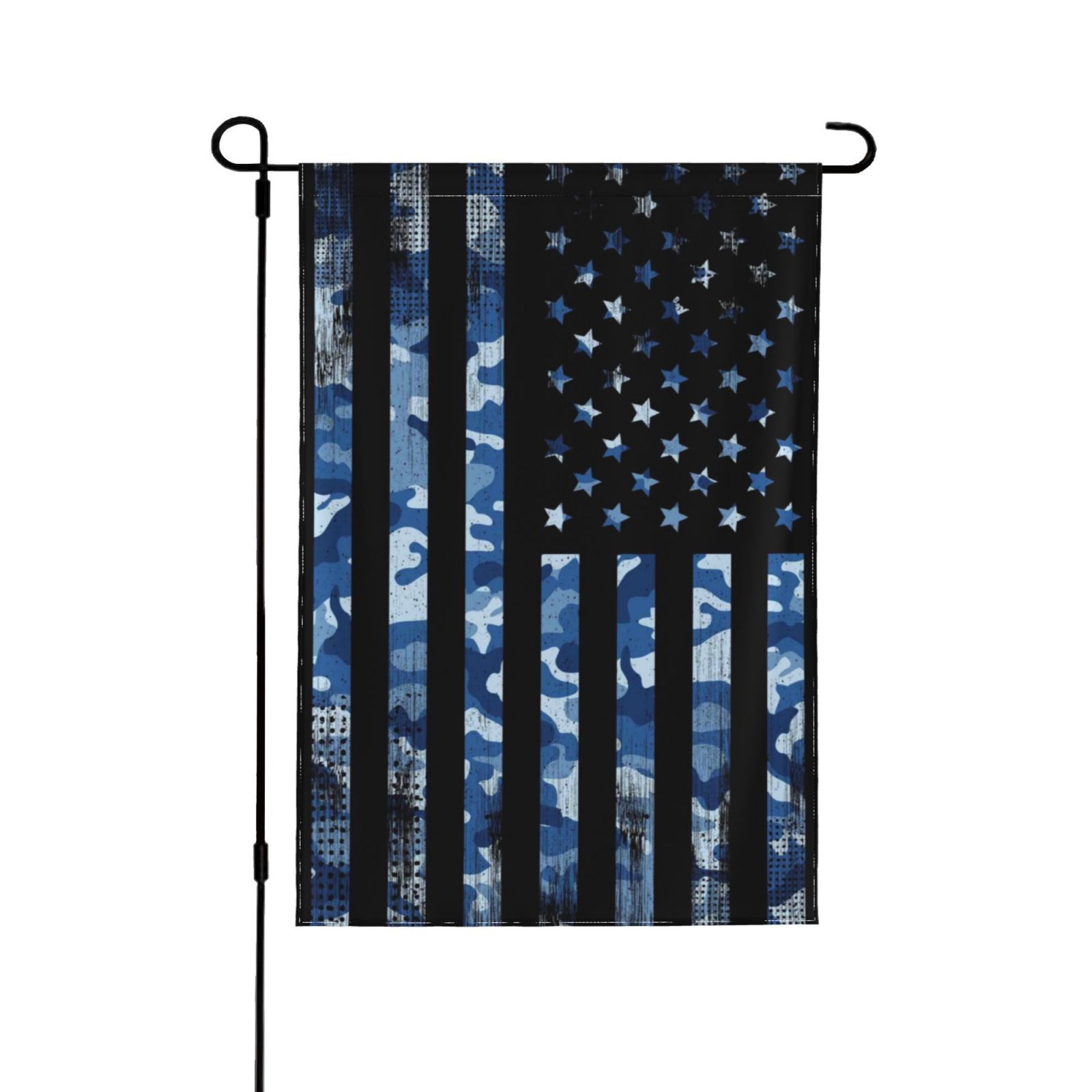 Coaee Navy Camouflage American Flag Double Sided Garden Flag, Weather ...