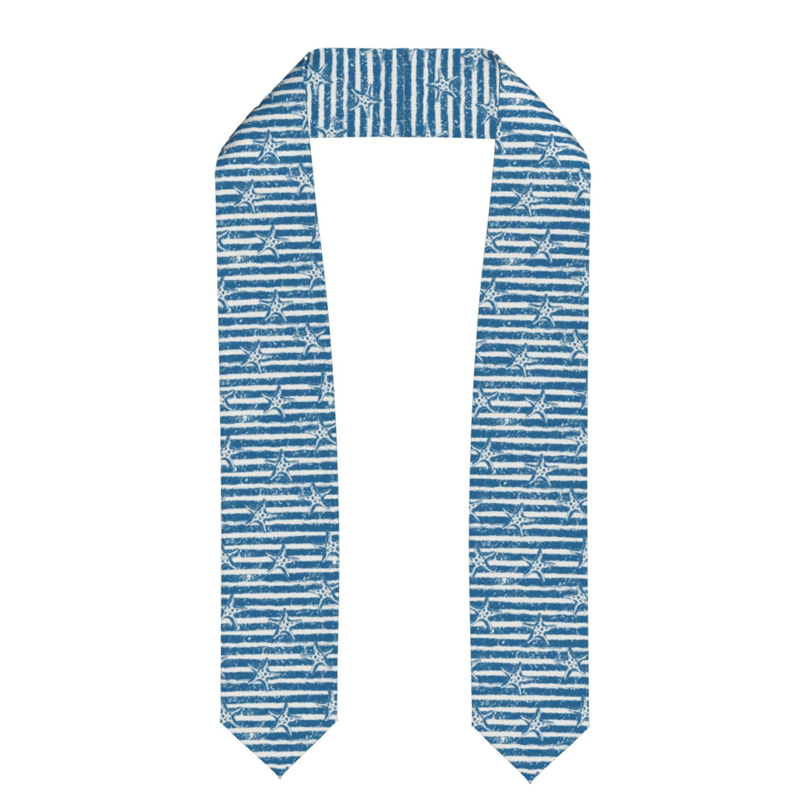 Coaee Ocean on Striped Graduation Stole, Unisex, 72" Long Graduation ...