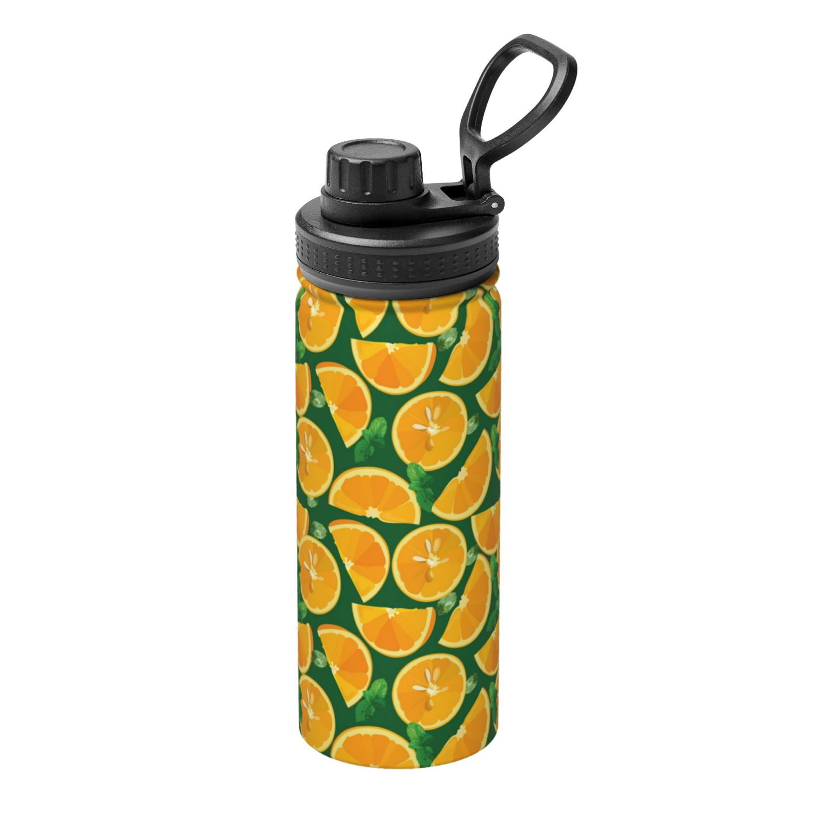Coaee Orange Lemon for 18oz Sports Insulated Kettle for Men Woman'S ...