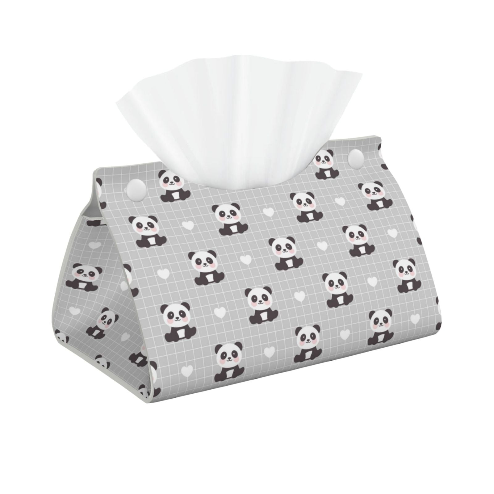Coaee Panda Bear for Large Tissue Box Cover Rectangular for Bathroom ...