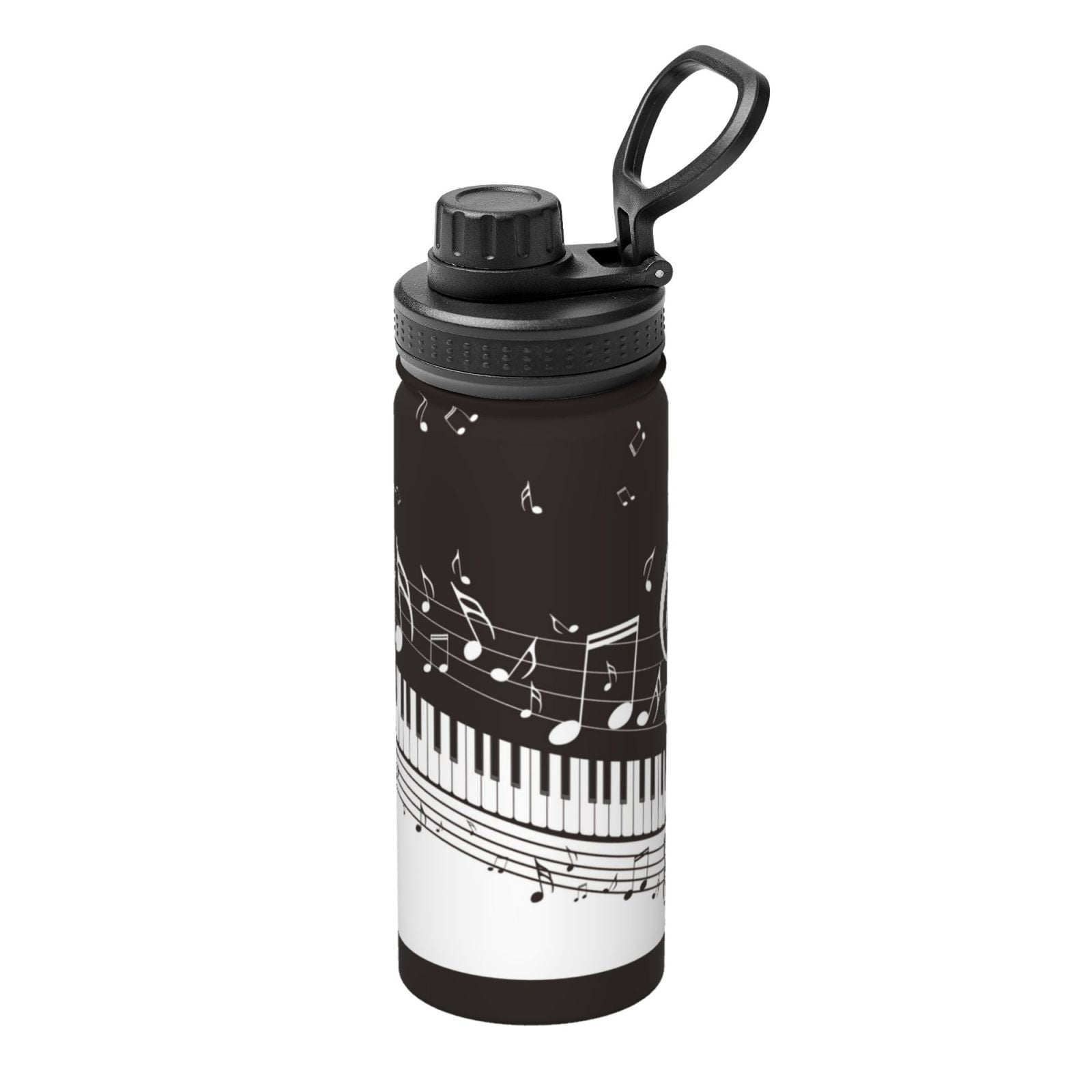 Coaee Piano Keys With Musical Notes for 18oz Sports Insulated Kettle ...