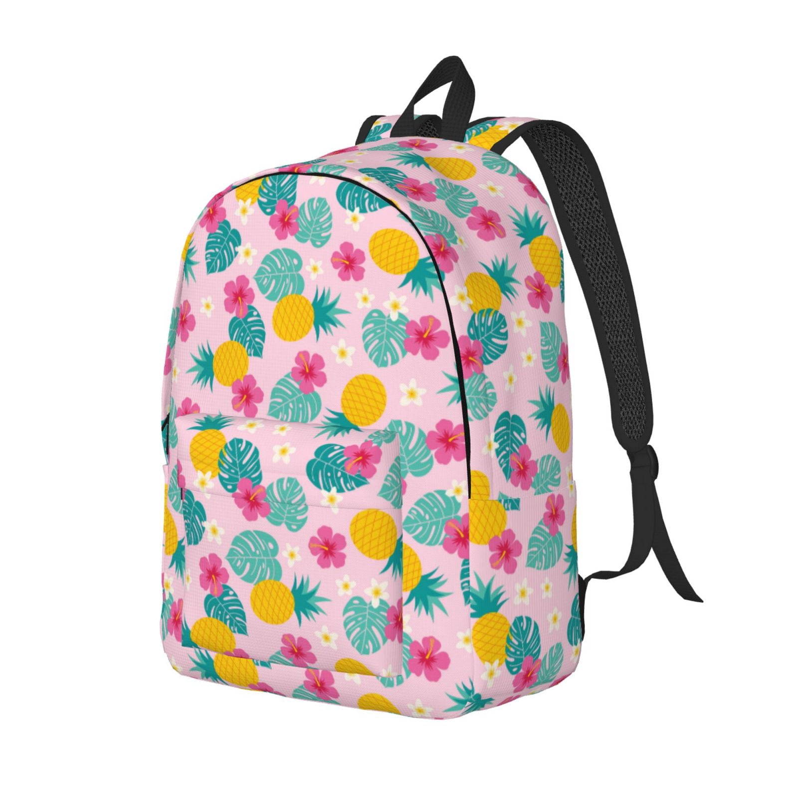Coaee Pineapple And Leaves for Canvas Backpack for Hiking, Camping ...