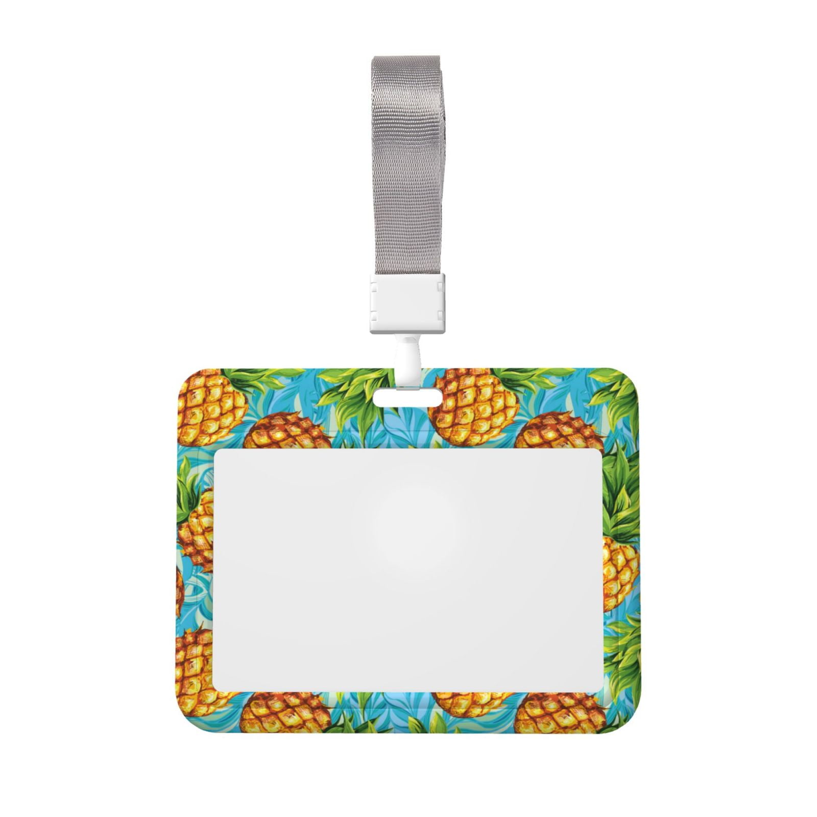 Coaee Pineapple for Card Badge Holder Soft Waterproof Card Protector ...