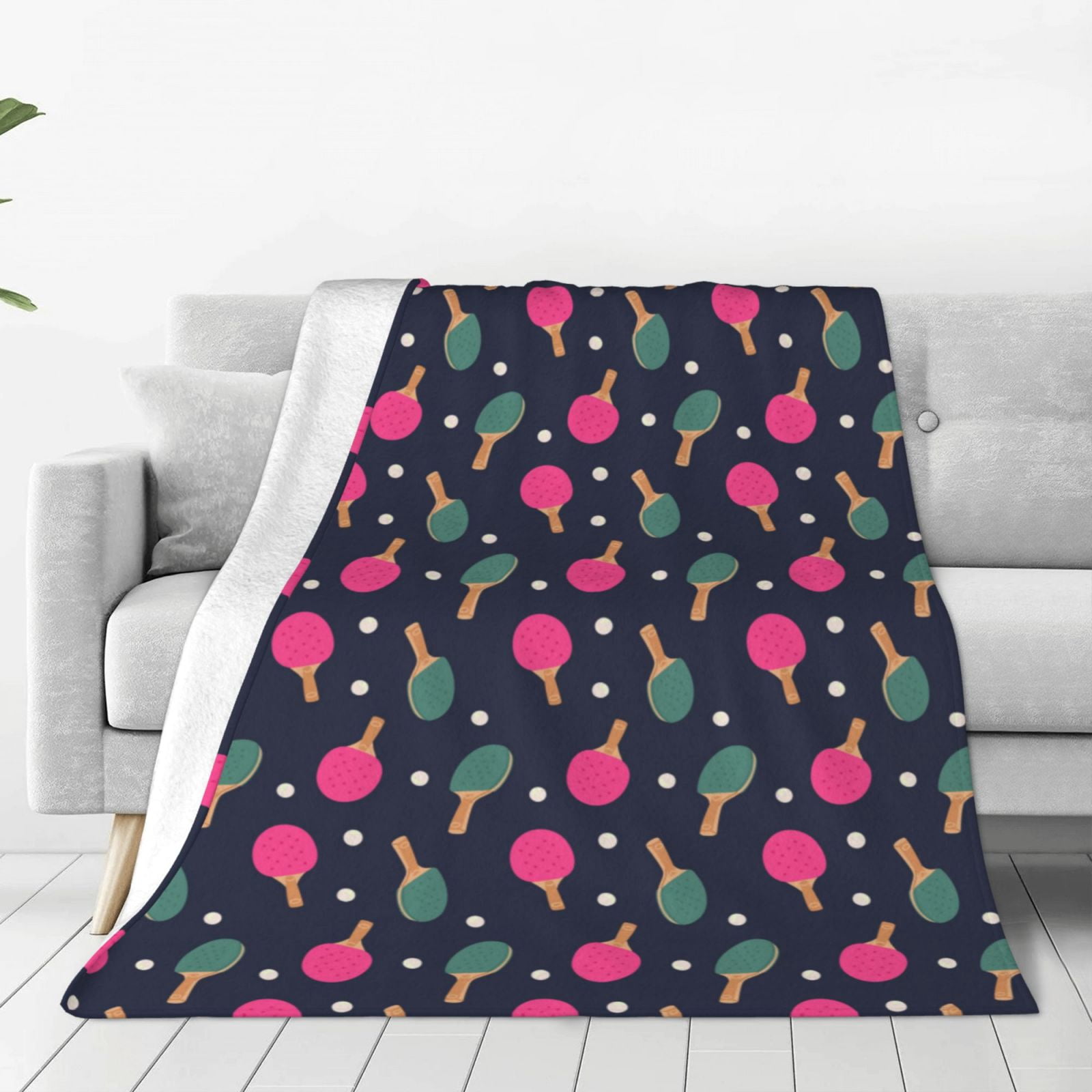 Coaee Ping Pong Rackets And Balls for Ultra-Soft Micro Fleece Blanket ...
