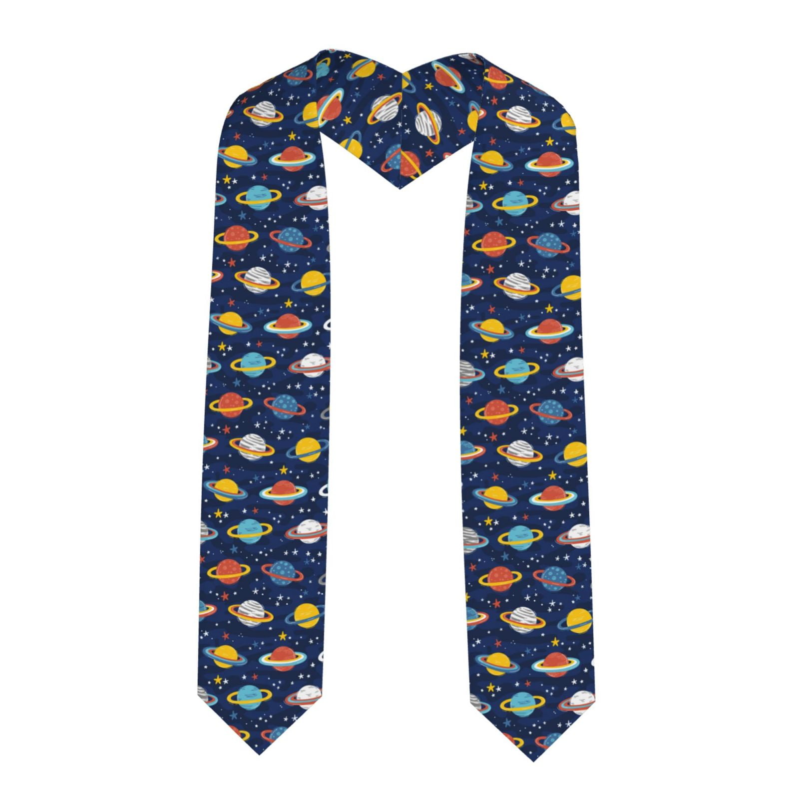 Coaee Planets and Stars Graduation Stole, Unisex, 72" Long Graduation ...
