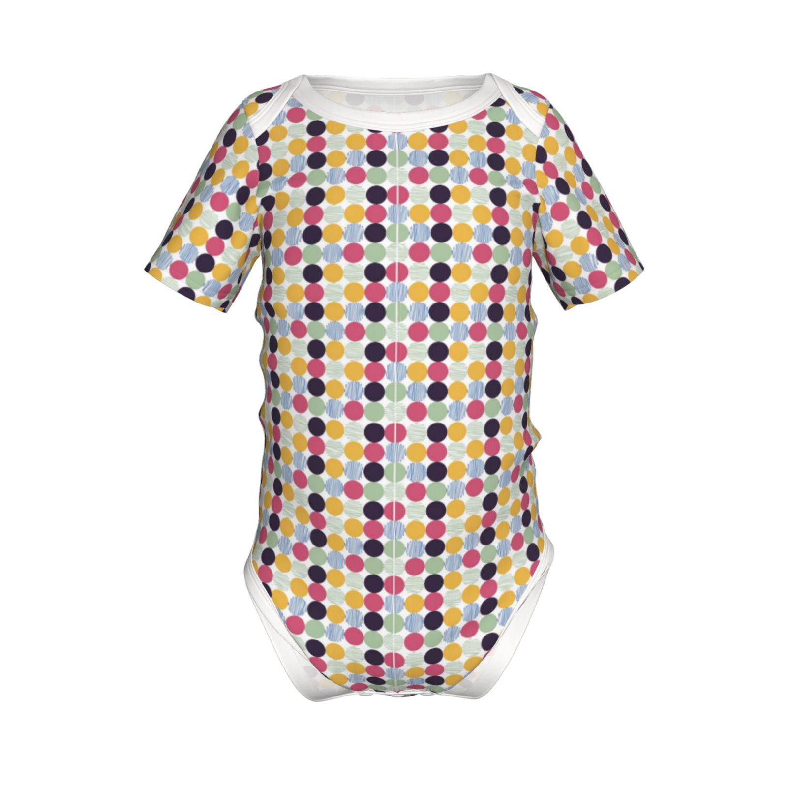 Coaee Polka Dot for Soft Baby Short-Sleeve Bodysuit Baby Climbing ...