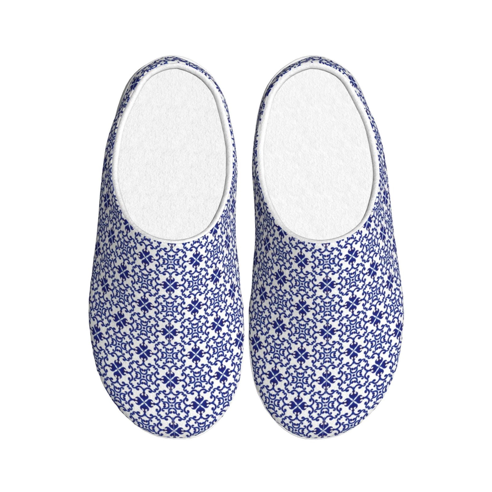 Coaee Porcelain Chinaware for Mens Slippers Indoor Slip On Shoes ...