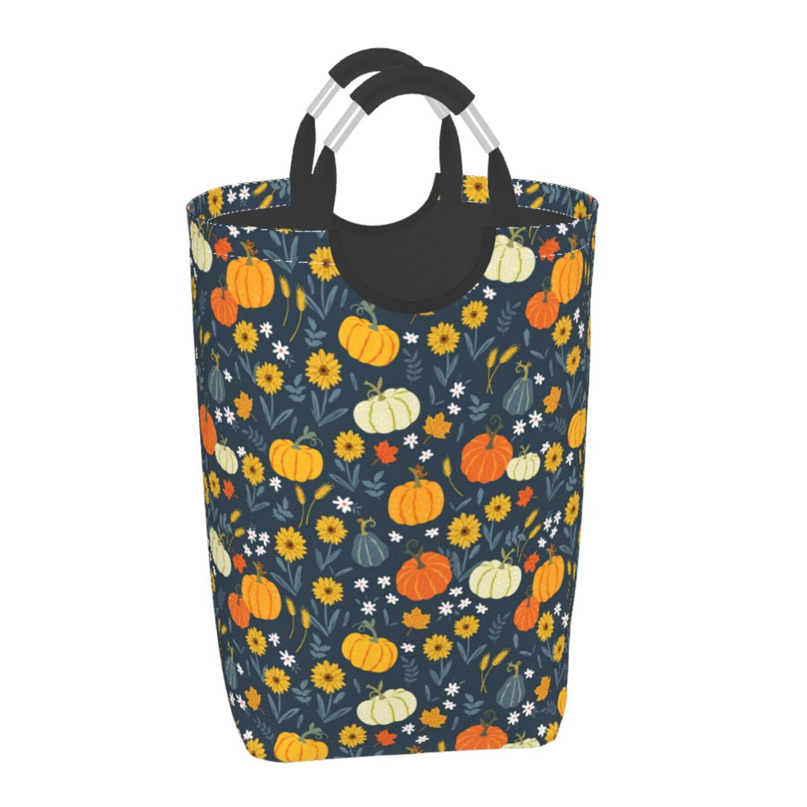 Coaee Pumpkins And Sunflowers2 for 50L Laundry Baskets with Handles ...