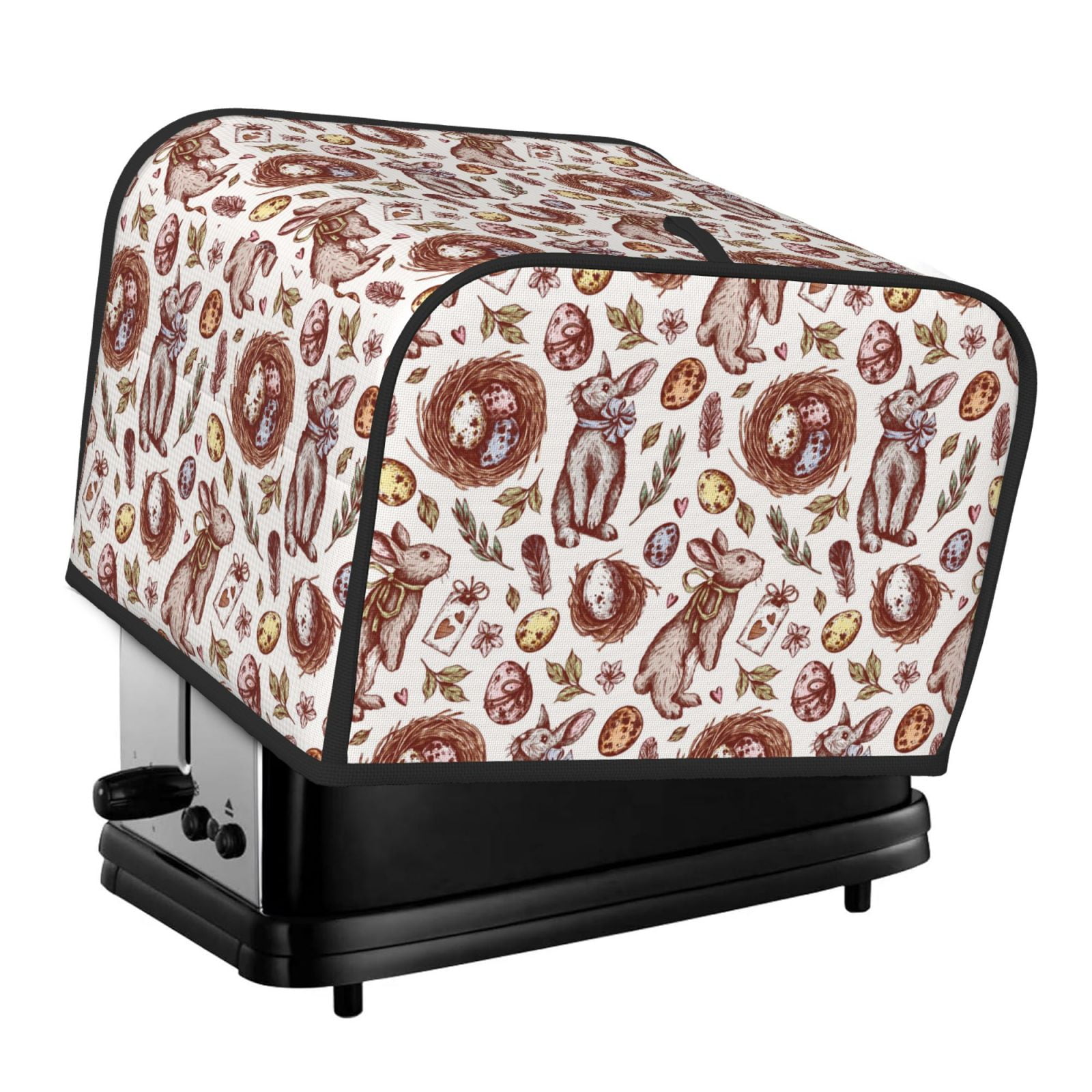 Coaee Rabbit And Egg for 4 slice Toaster Cover for Kitchen Small ...