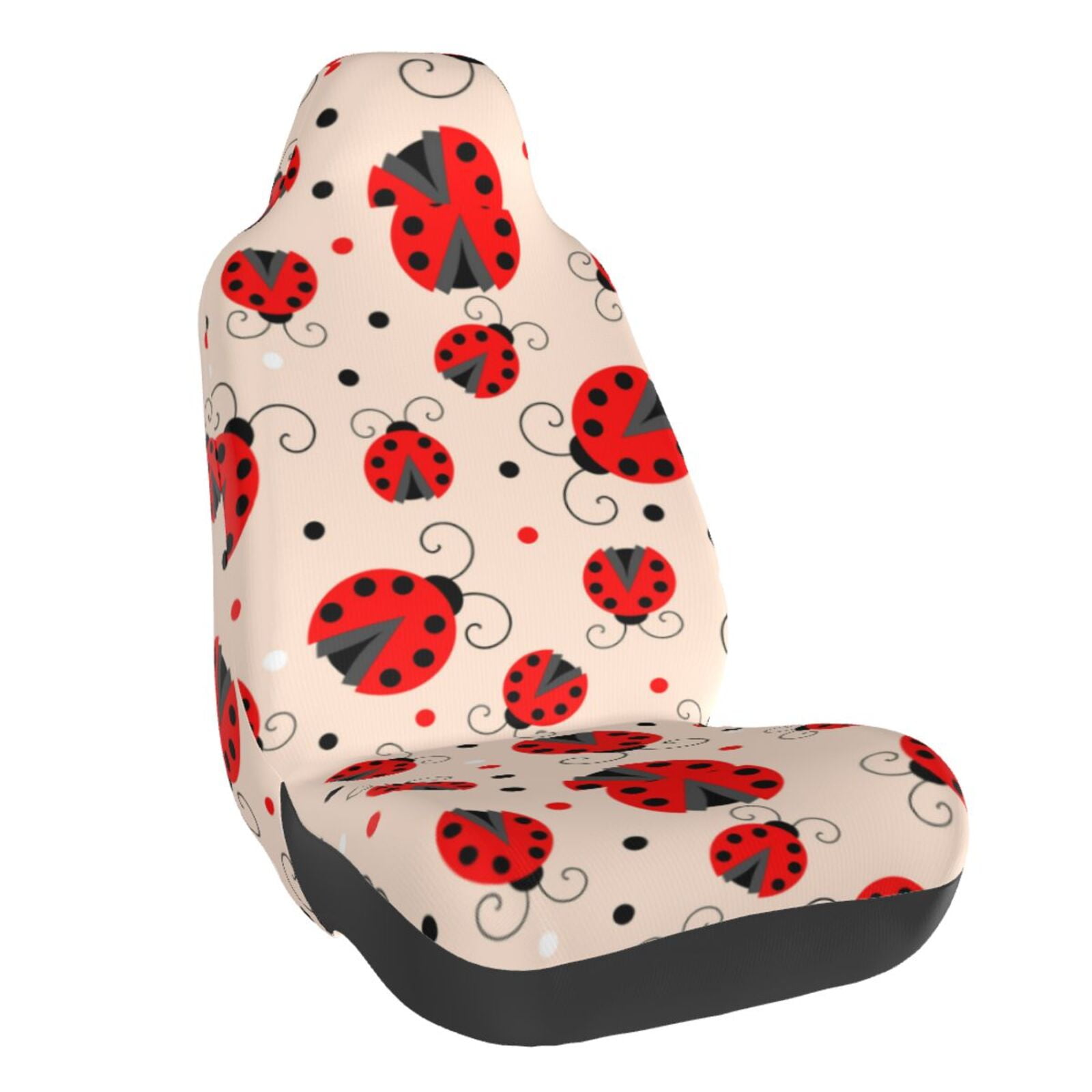 Coaee Red Ladybug for Front Car Seat Covers Automotive Seat Covers for ...