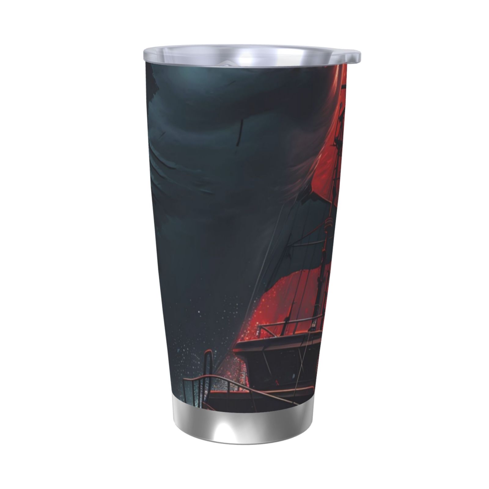 Coaee Red Moon Shark Sailboat for 20oz Insulated Kettle Water Bottle ...