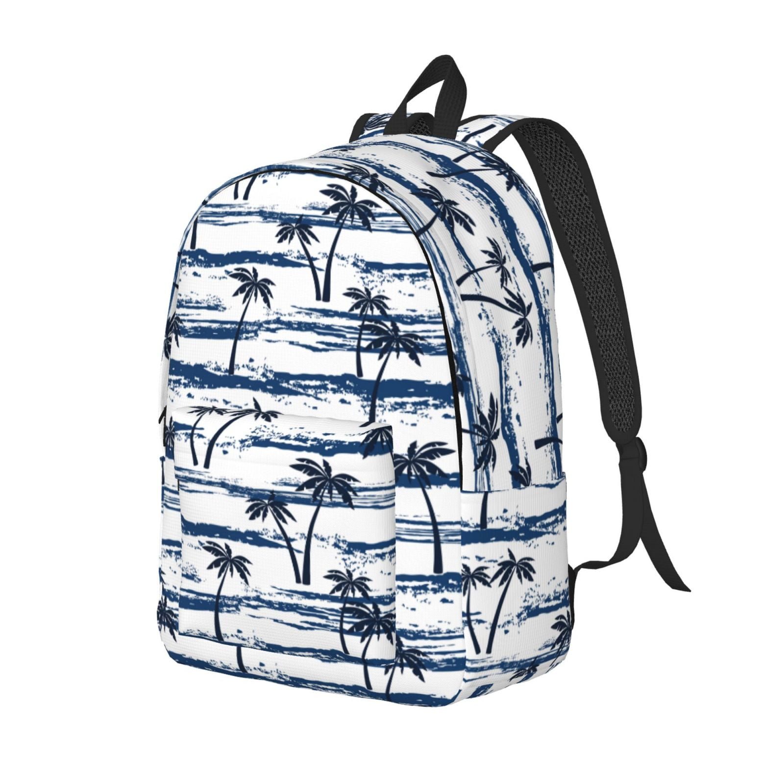 Coaee Retro Coconut Tree for Canvas Backpack for Hiking, Camping ...