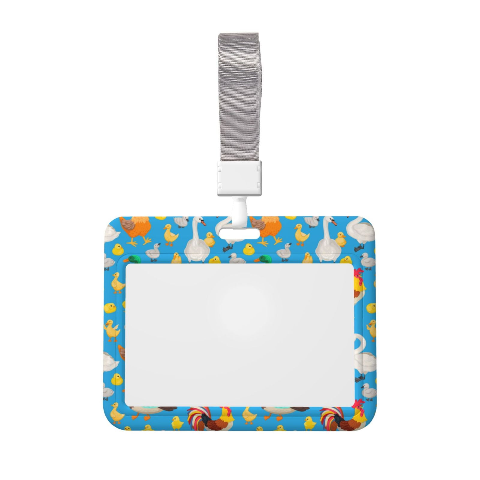 Coaee Rooster And Chickens for Card Badge Holder Soft Waterproof Card ...