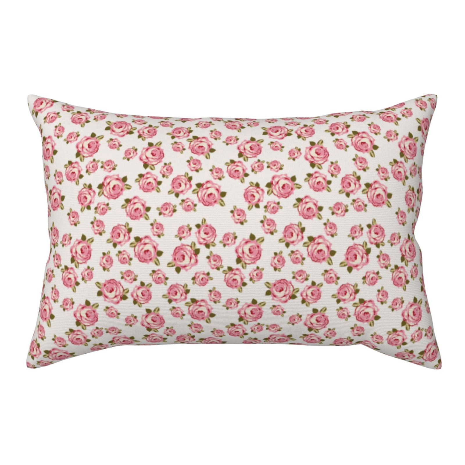 Coaee Rose Flowers for Envelope Opening Pillowcase,Soft Long ...